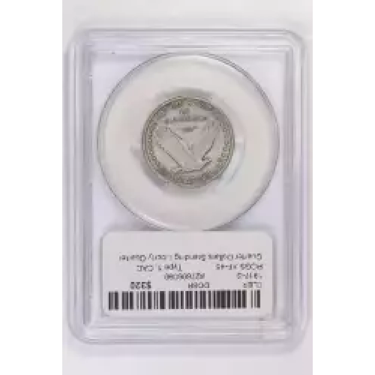 1917-S Quarter Dollars Standing Liberty Quarter PCGS XF-45 Type 1 CAC ...