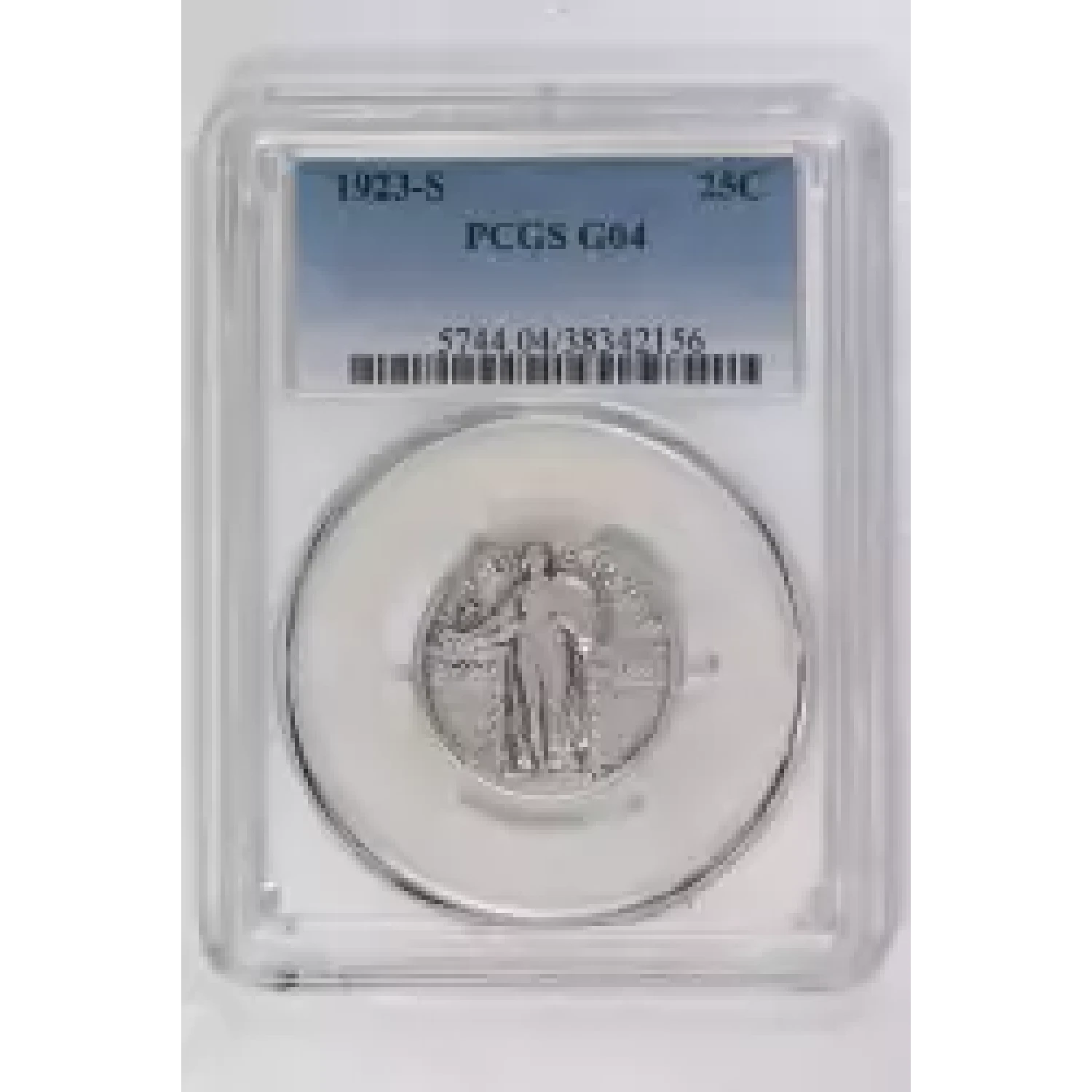 1923-S Quarter Dollars Standing Liberty Quarter PCGS G-4 - Lost ...