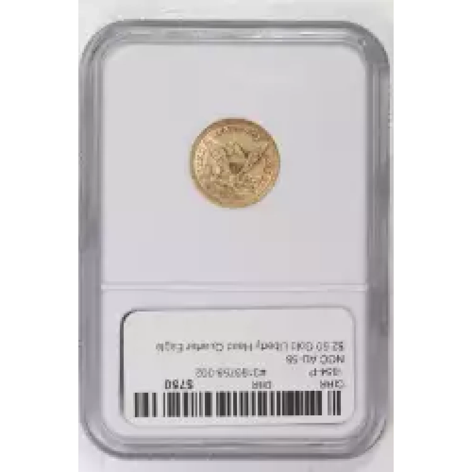 1854 $2.50 Gold Liberty Head Quarter Eagle NGC AU-58 - Lost Dutchman Rare Coins