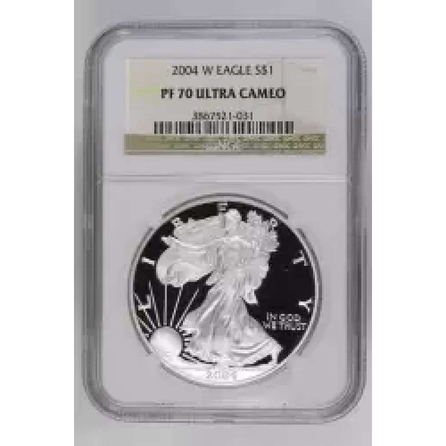 2004 Bullion Silver Eagles NGC PF-70 ULTRA CAMEO - Lost Dutchman Rare Coins