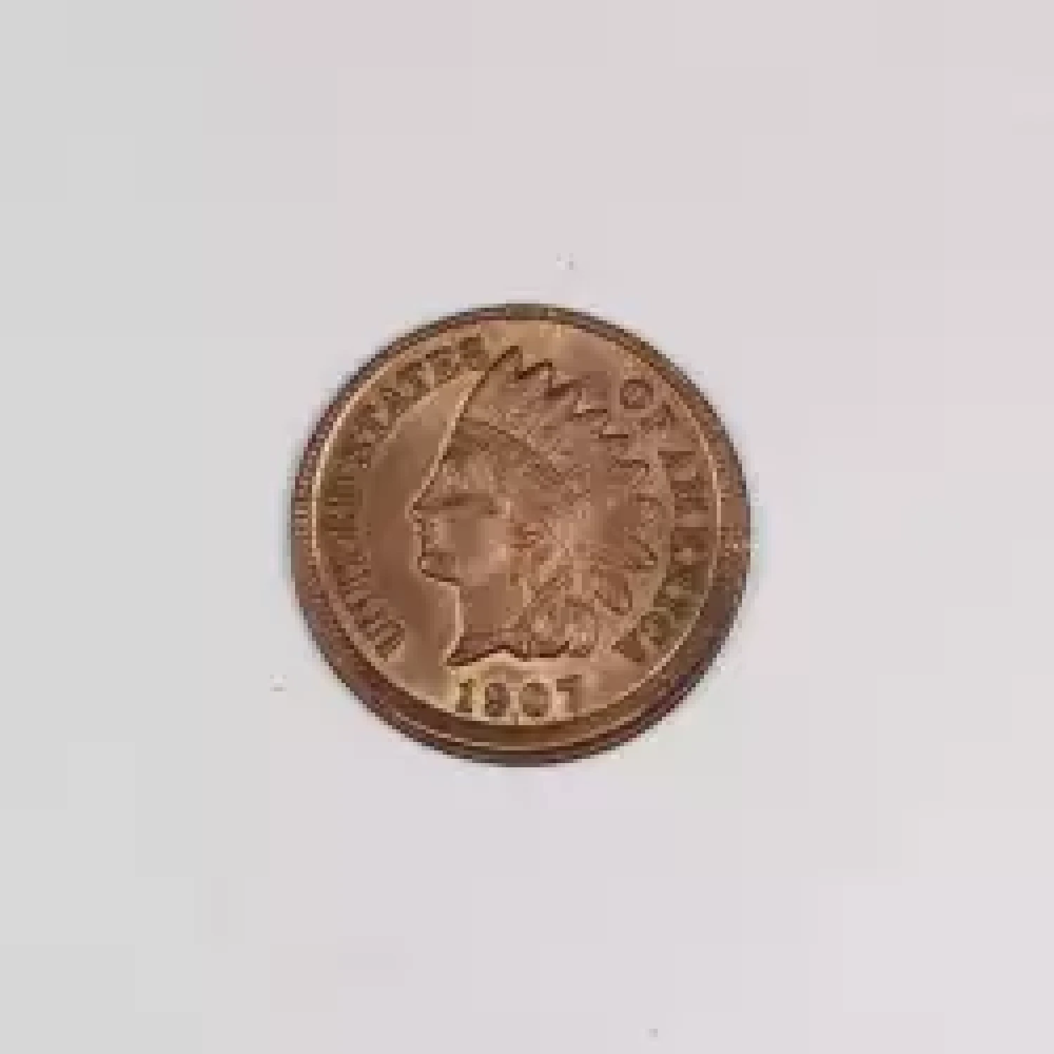 1907 Small Cents Indian Head Uncentered Broadstrike - Lost Dutchman ...