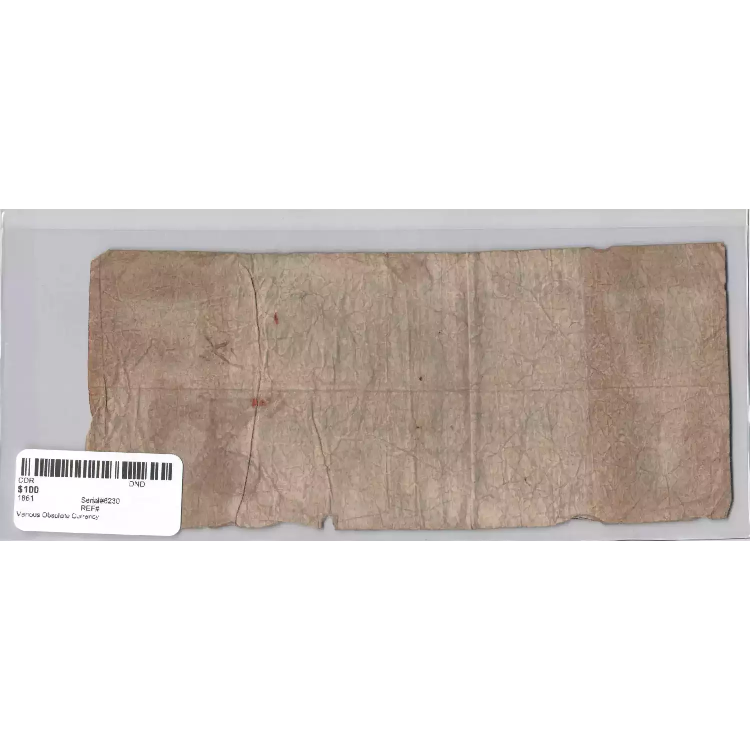 1861 $5 The Bank of America, New York, New York, Nice Design - Lost ...